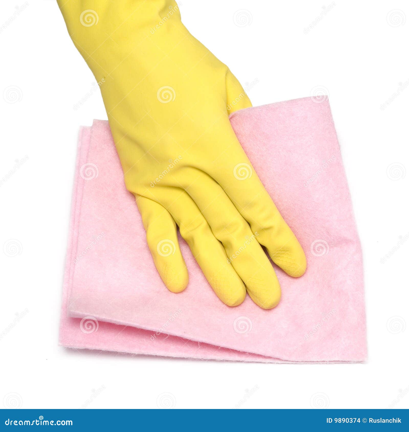 Rag in hands stock photo. Image of indoors, hand, dirty - 9890374
