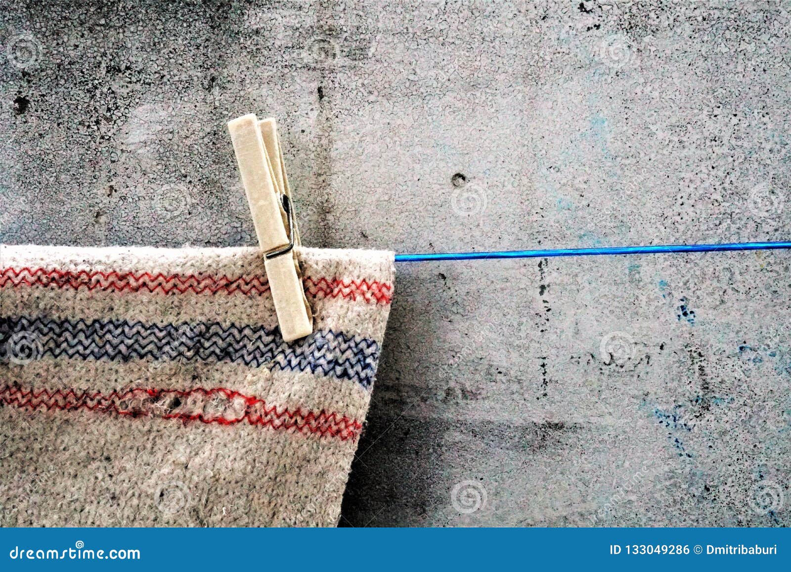 A Rag on a Rope with a Clothespin As an Attempt at the Original ...