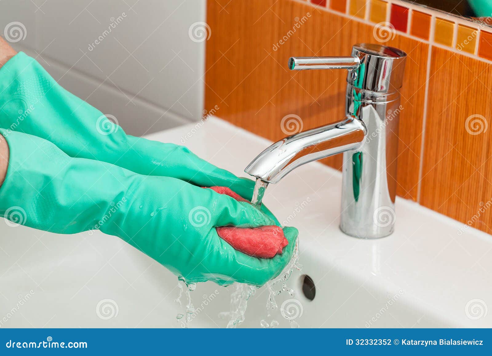 Rag squeezing stock photo. Image of clean, arms, hygiene - 32332352