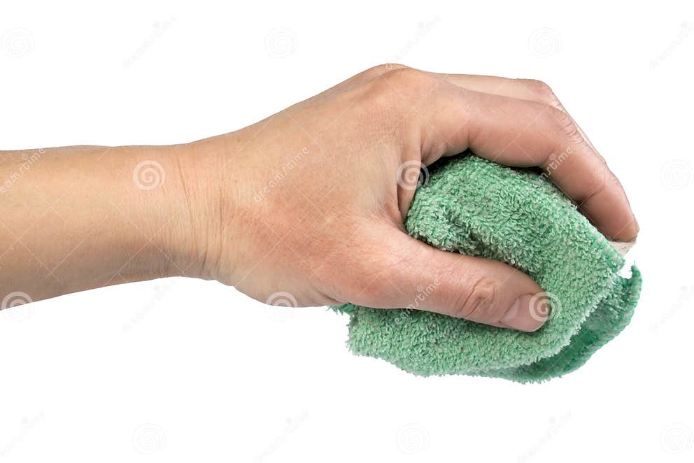 Rag for wet cleaning stock photo. Image of closeup, household - 28423188