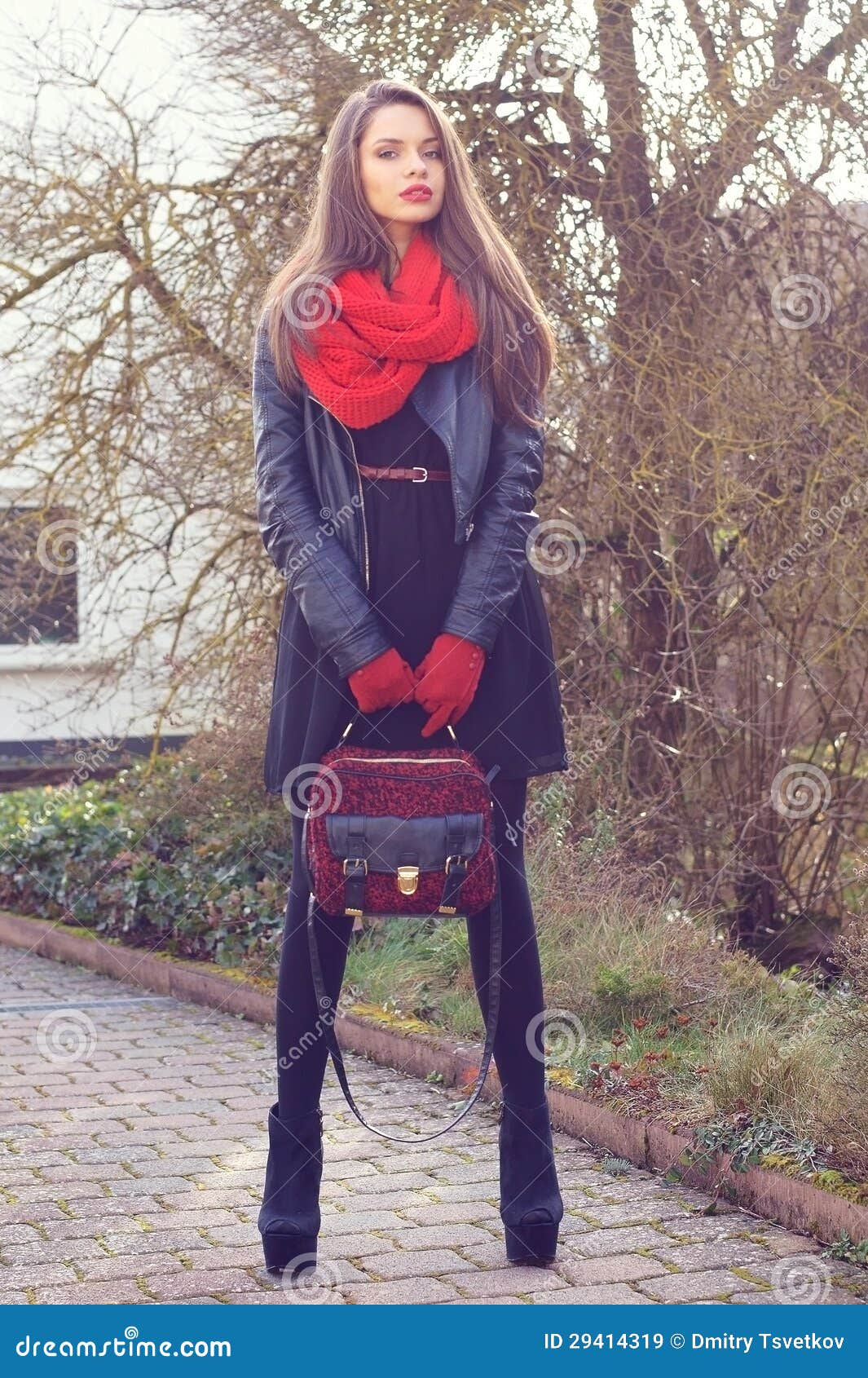 Ragazza alla moda immagine stock. Immagine di freddo - 29414319