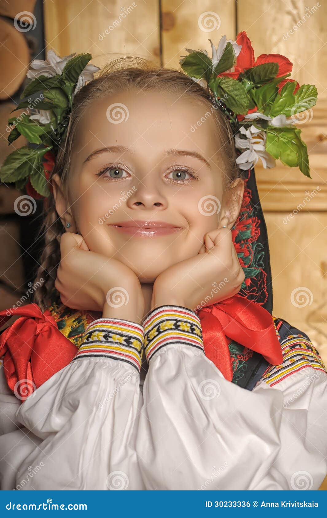 Ragazza polacca fotografia stock. Immagine di vestiti - 30233336