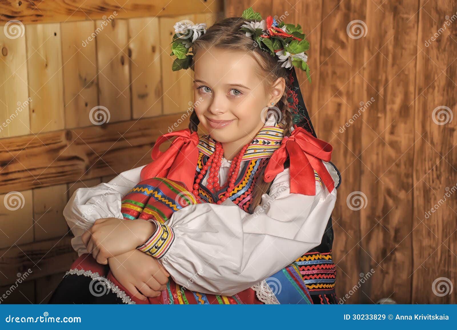 Ragazza polacca immagine stock. Immagine di ragazza, capelli - 30233829