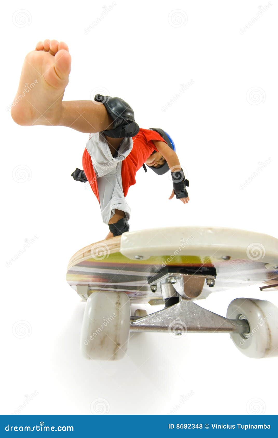 Ragazzo del pattino fotografia stock. Immagine di azione - 8682348