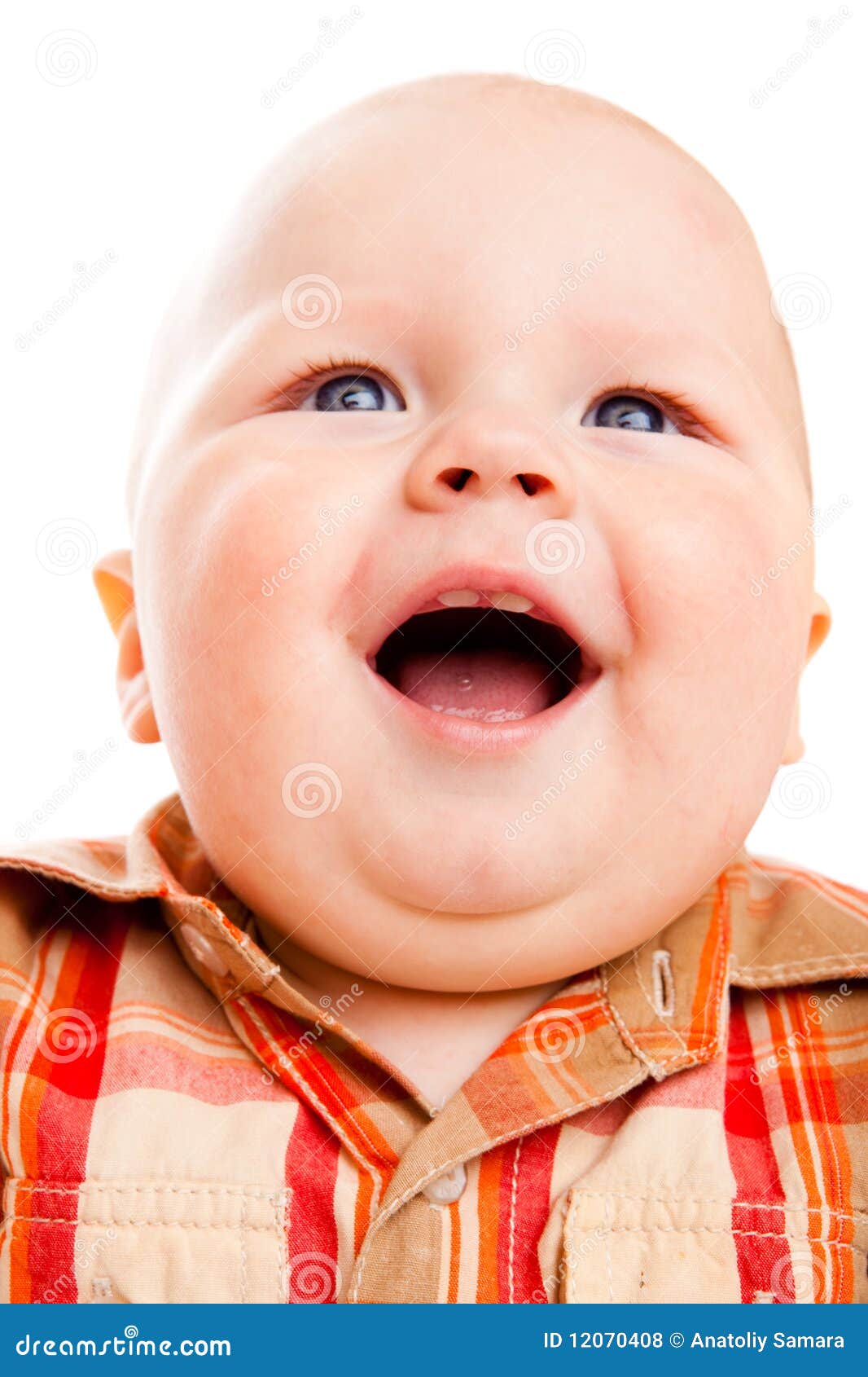 Ragazzo di risata fotografia stock. Immagine di ritratto - 12070408