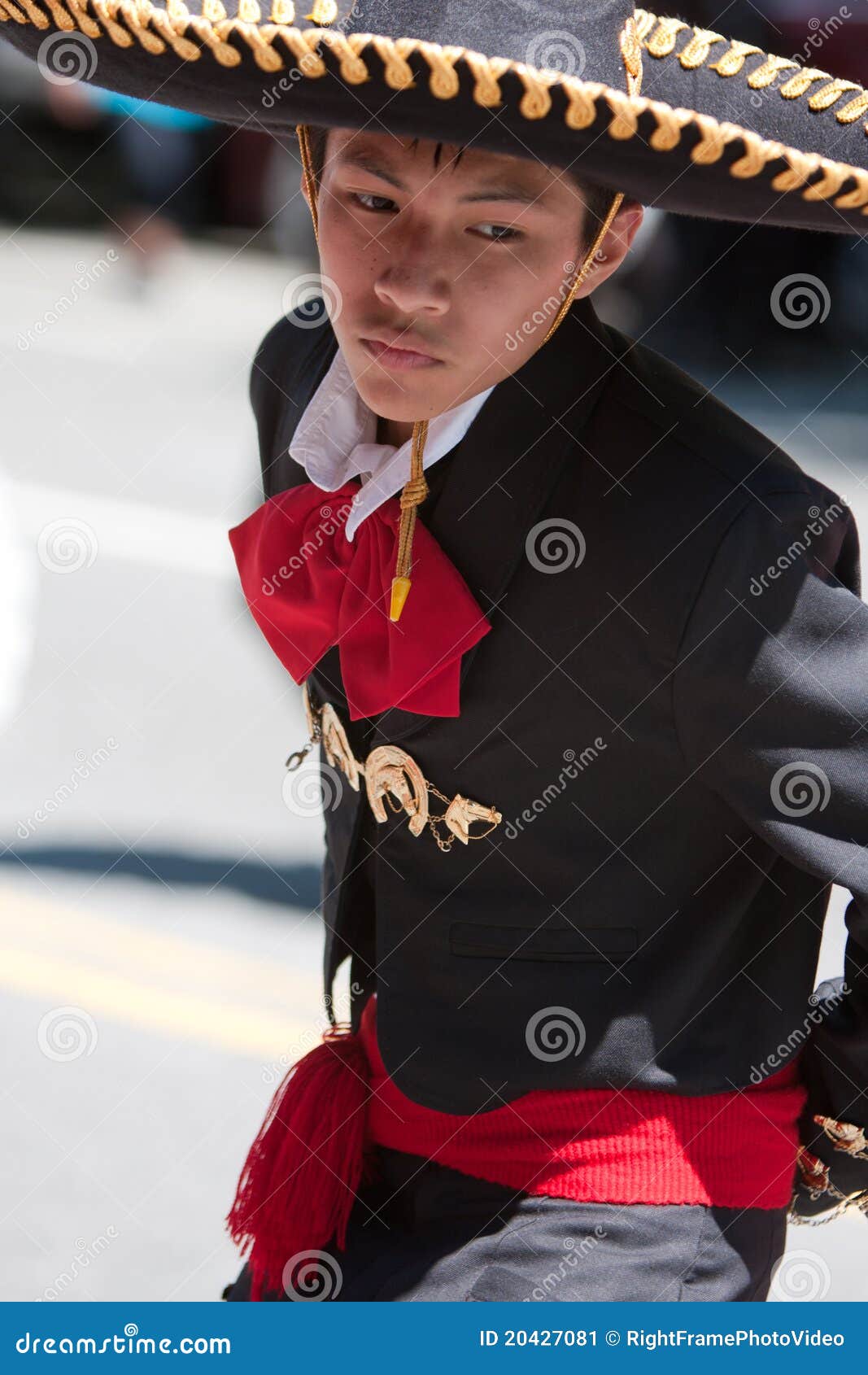 Ragazzo Messicano In Sombrero