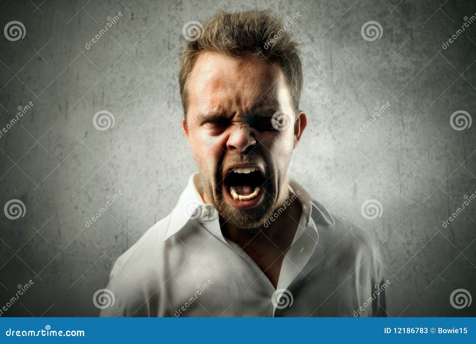 Rage stock image. Image of adult, voice, crack, anger - 12186783