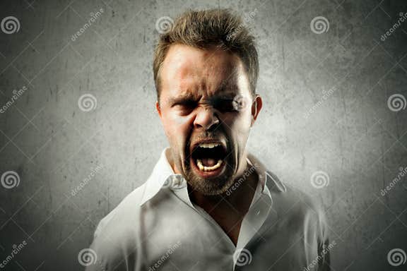 Rage stock image. Image of adult, voice, crack, anger - 12186783