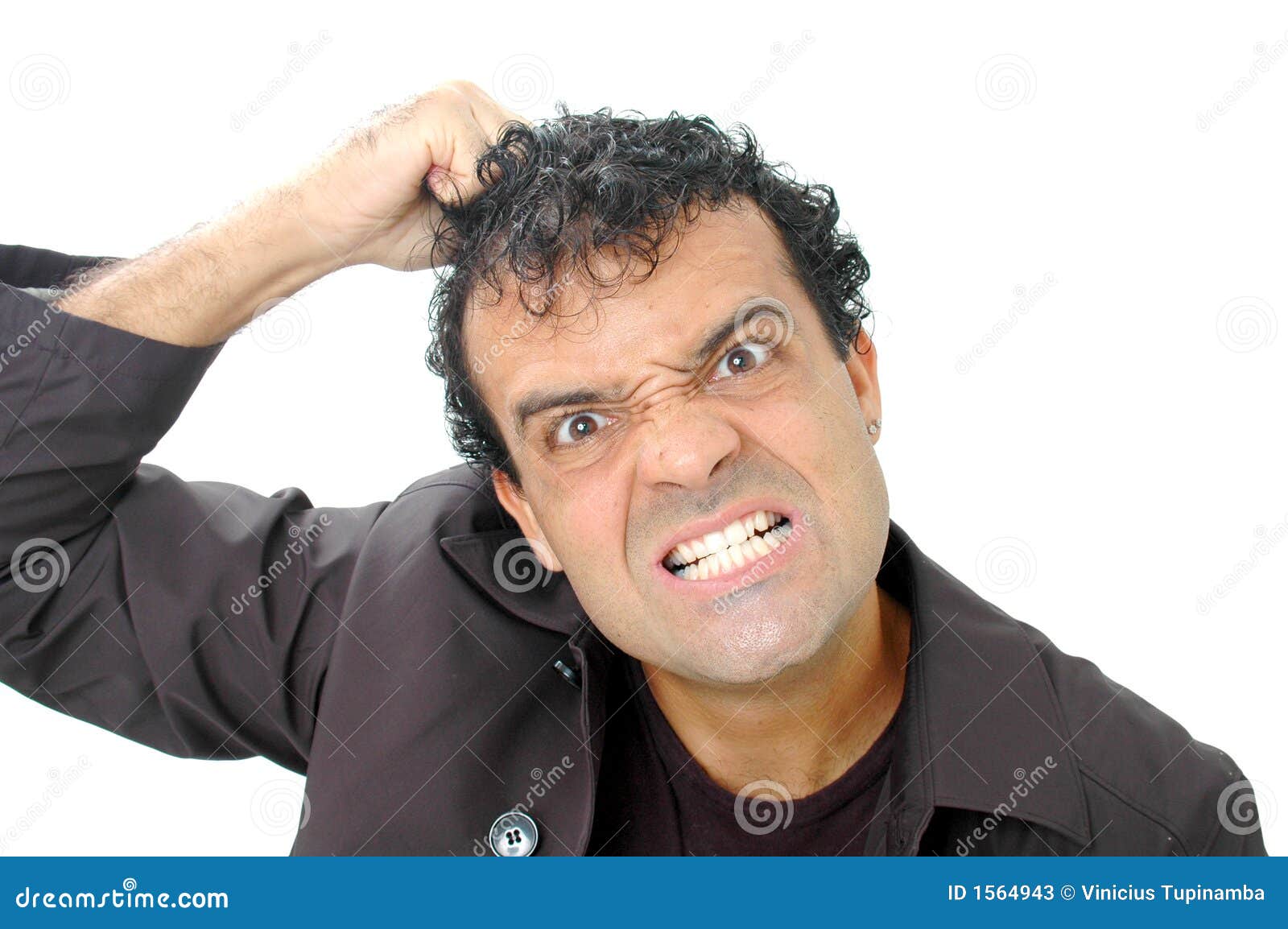 Rage stock image. Image of fury, rage, ugly, male, gorgeous - 1564943