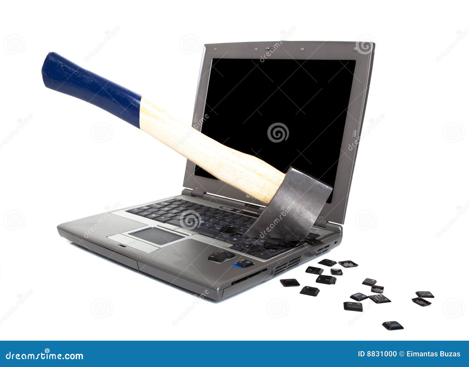 Rage Against Computers stock photo. Image of keys, disaster - 8831000
