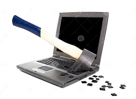 Rage Against Computers stock photo. Image of keys, disaster - 8831000