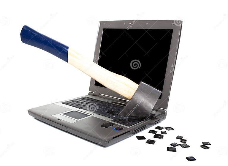 Rage Against Computers stock photo. Image of keys, disaster - 8831000