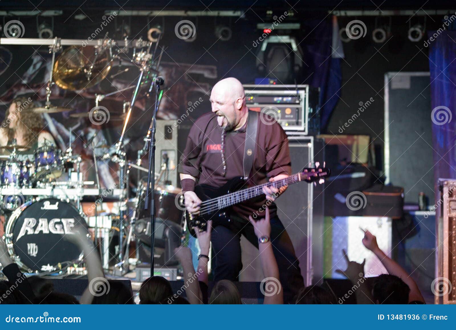 RAGE, German Heavy Metal Band Perform Editorial Photo - Image of ...