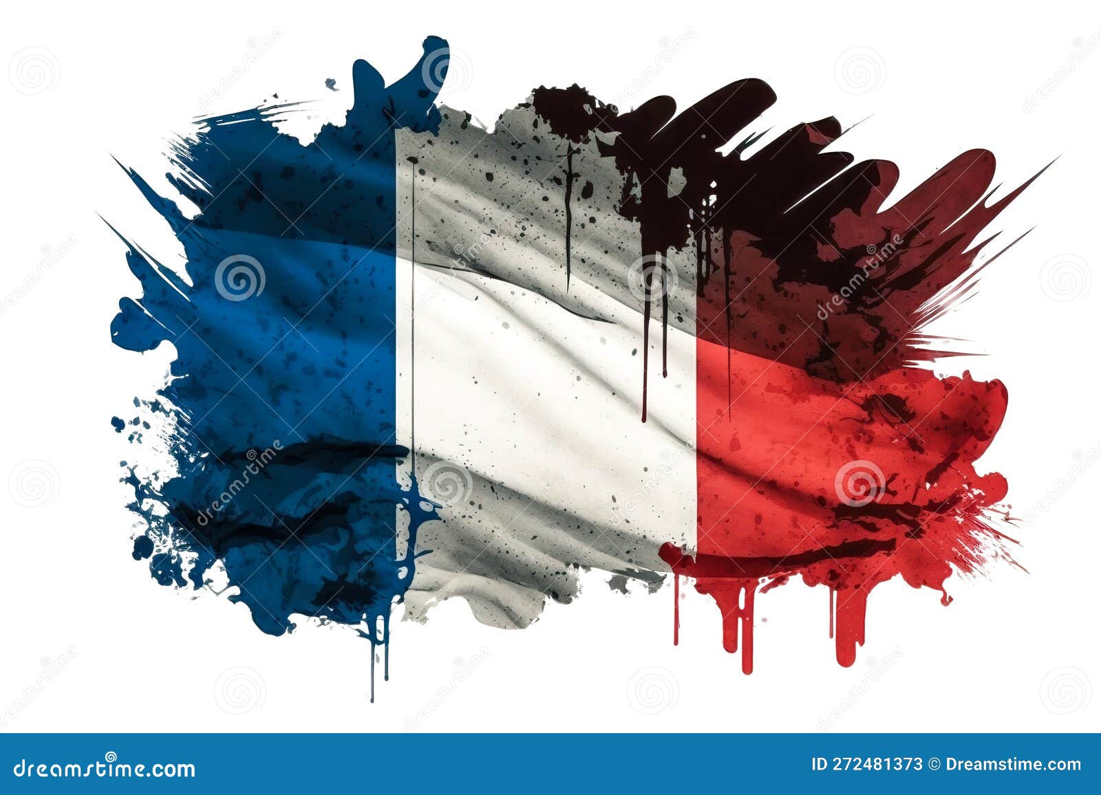 Ragged faded USA flag stock image. Illustration of faded - 272481373