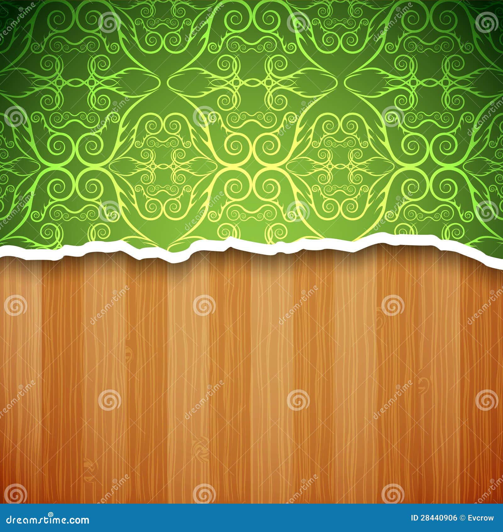 Ragged paper stock vector. Illustration of card, ripped - 28440906