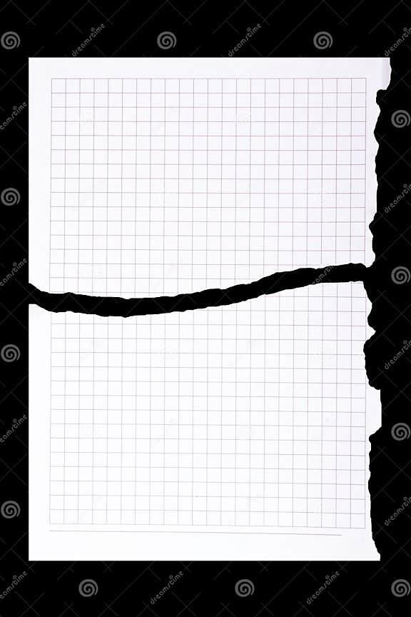 Ragged sheet of paper stock image. Image of papers, element - 27891205