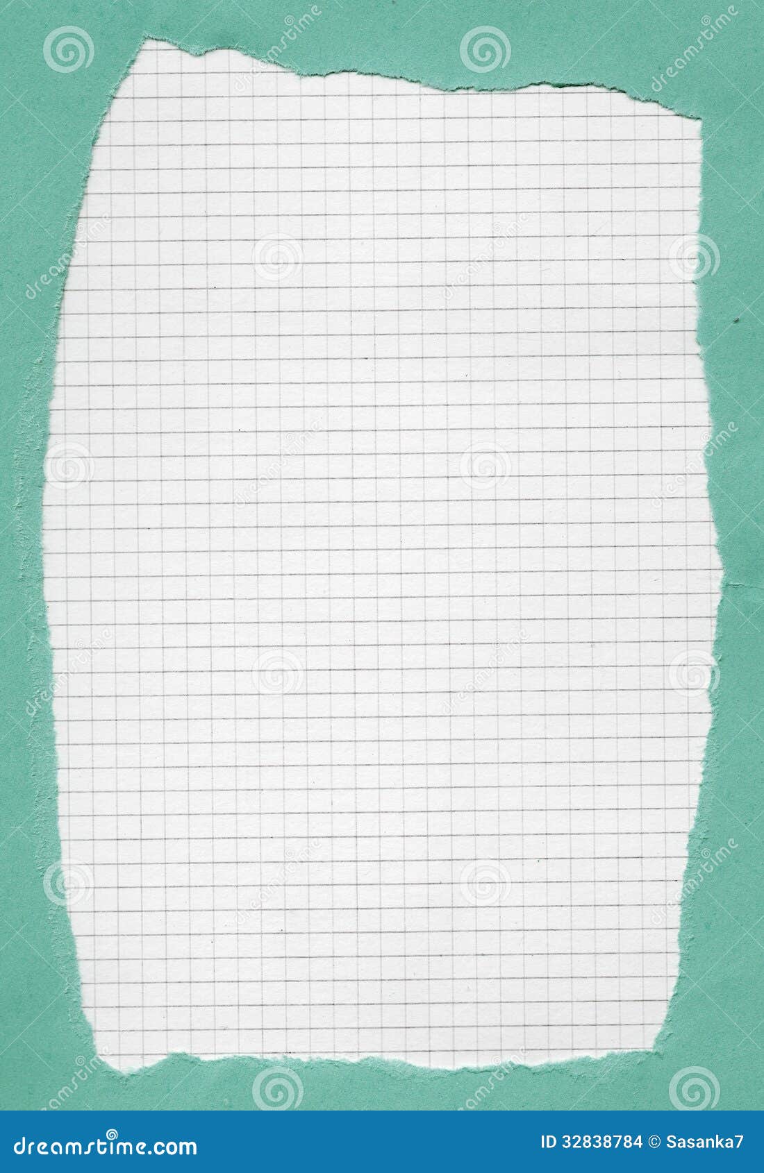 Ragged squared paper stock photo. Image of grungy, horizontal - 32838784