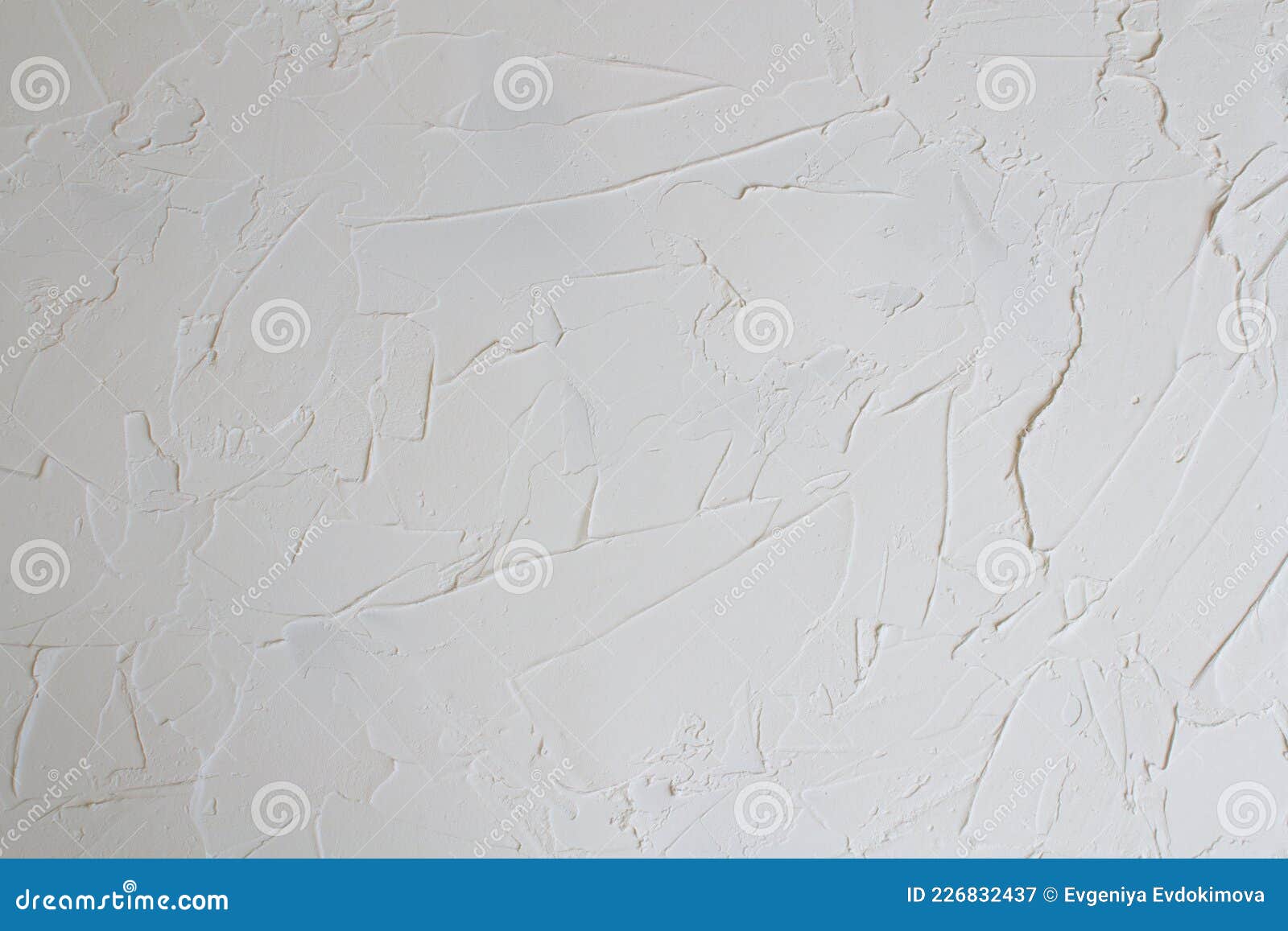 Ragged White Wall Texture. Plaster Texture on the Surface Stock Image ...