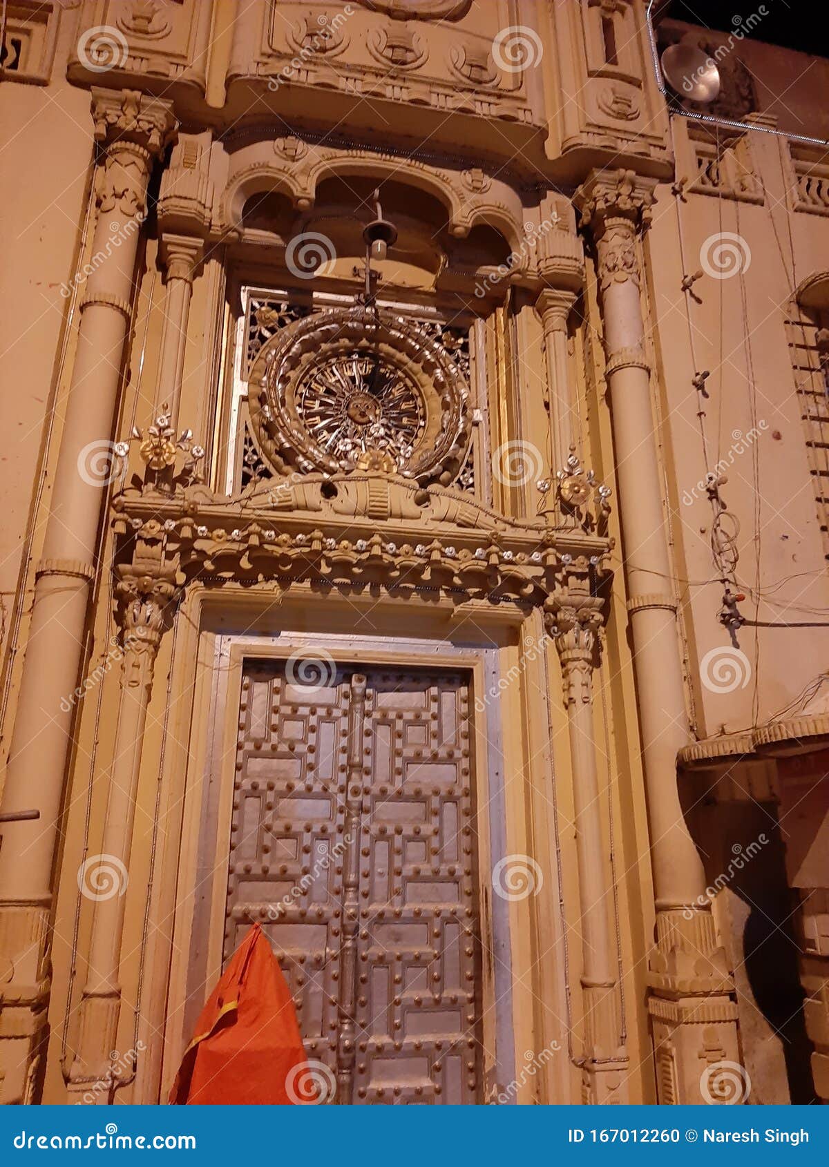 Raghunath temple gate stock photo. Image of jammu, temple - 167012260
