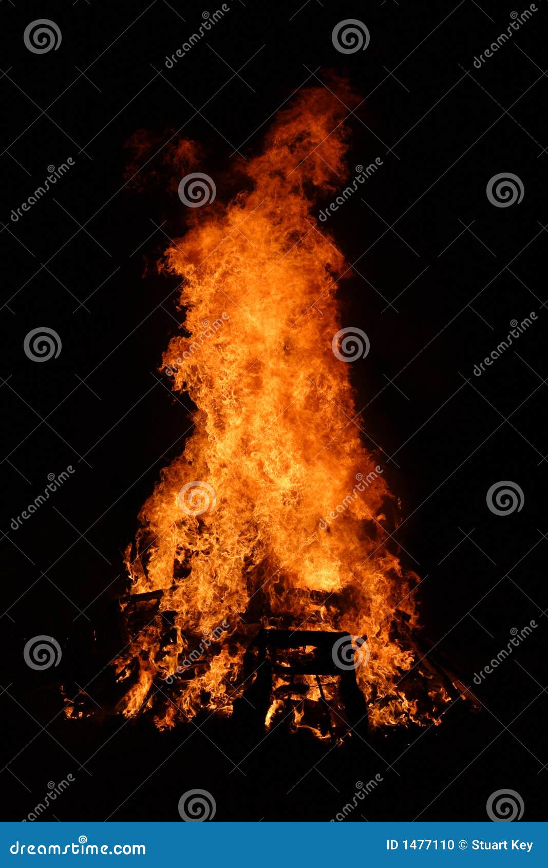 Raging fire stock photo. Image of fire, burning, flames - 1477110