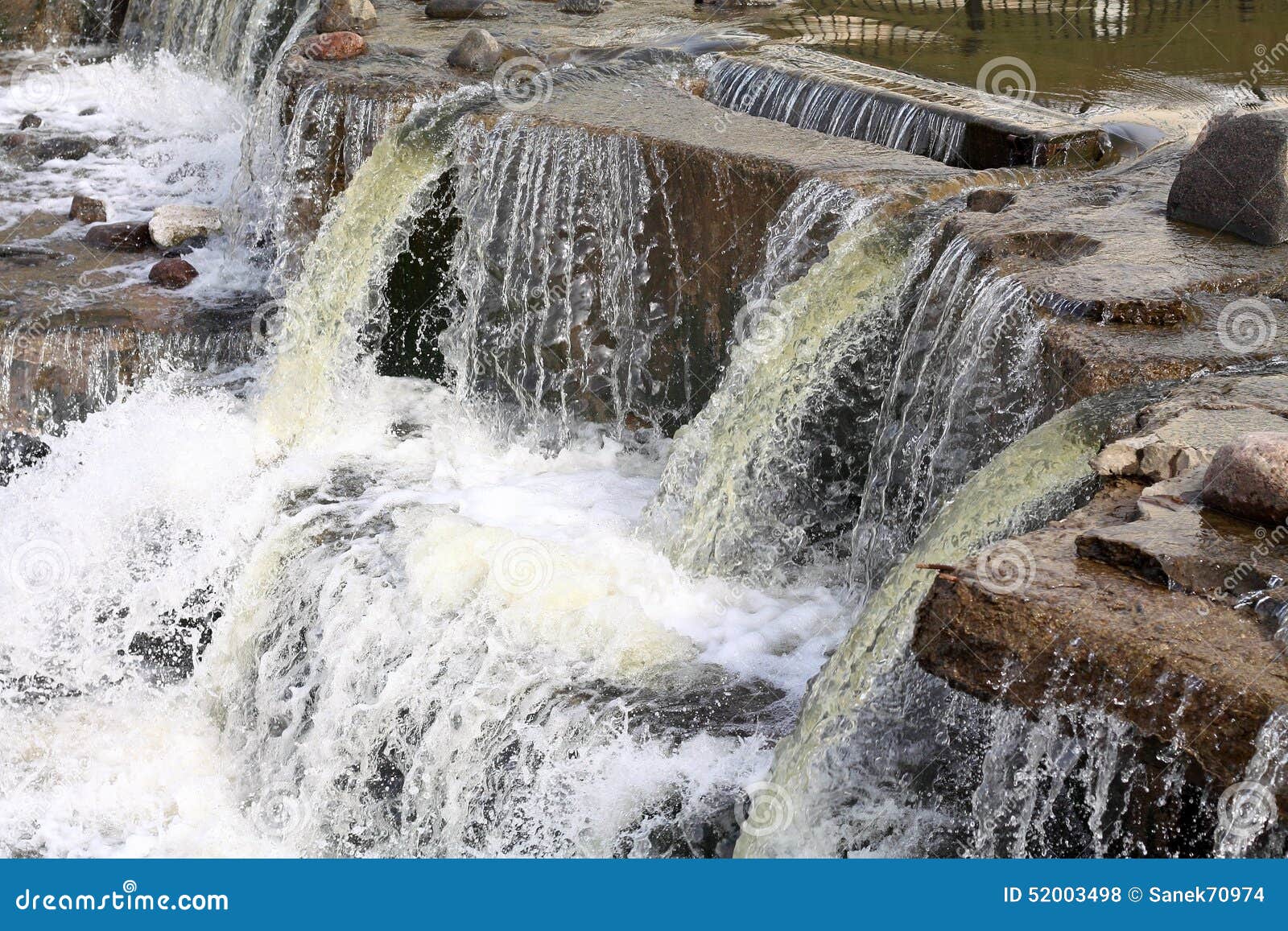 Raging river stock photo. Image of flood, foam, river - 52003498