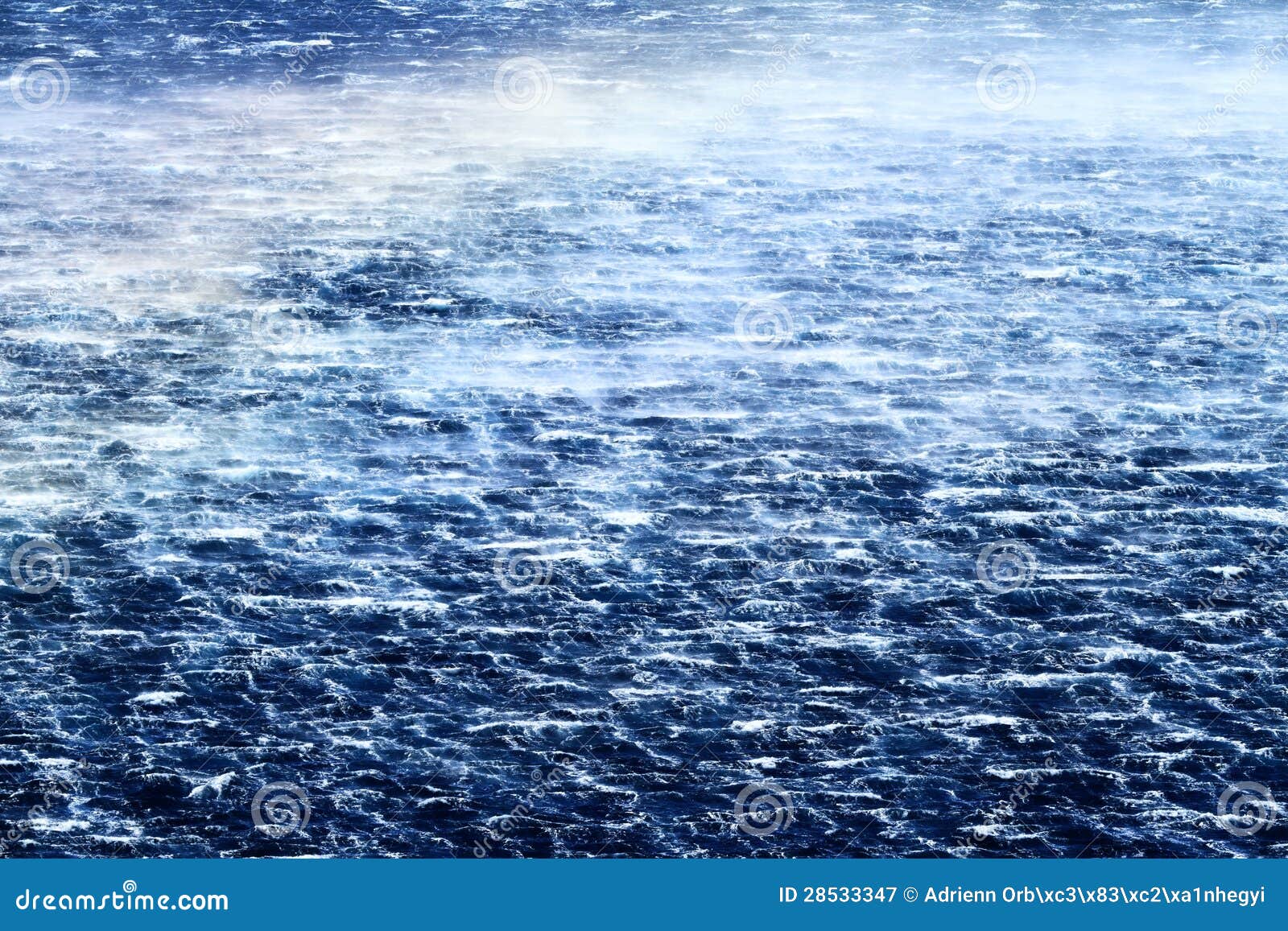Raging Sea with Furious Waves Stock Image - Image of storm, raging ...