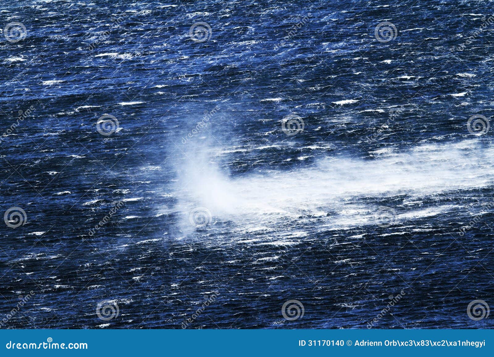 Raging Sea with Furious Waves Stock Photo - Image of thunderstorm ...
