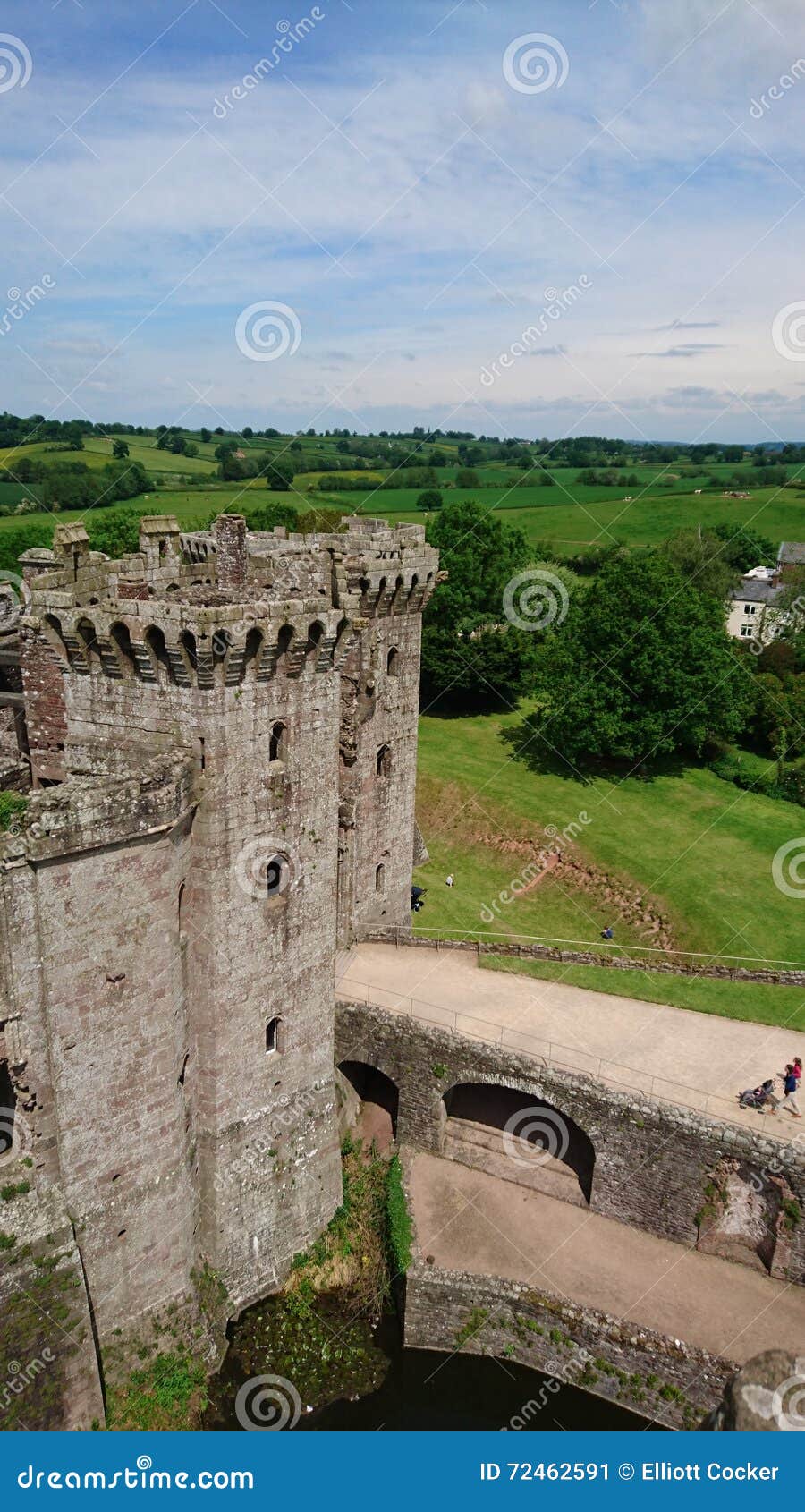 Raglan Castle stock image. Image of raglan, castle, historic - 72462591