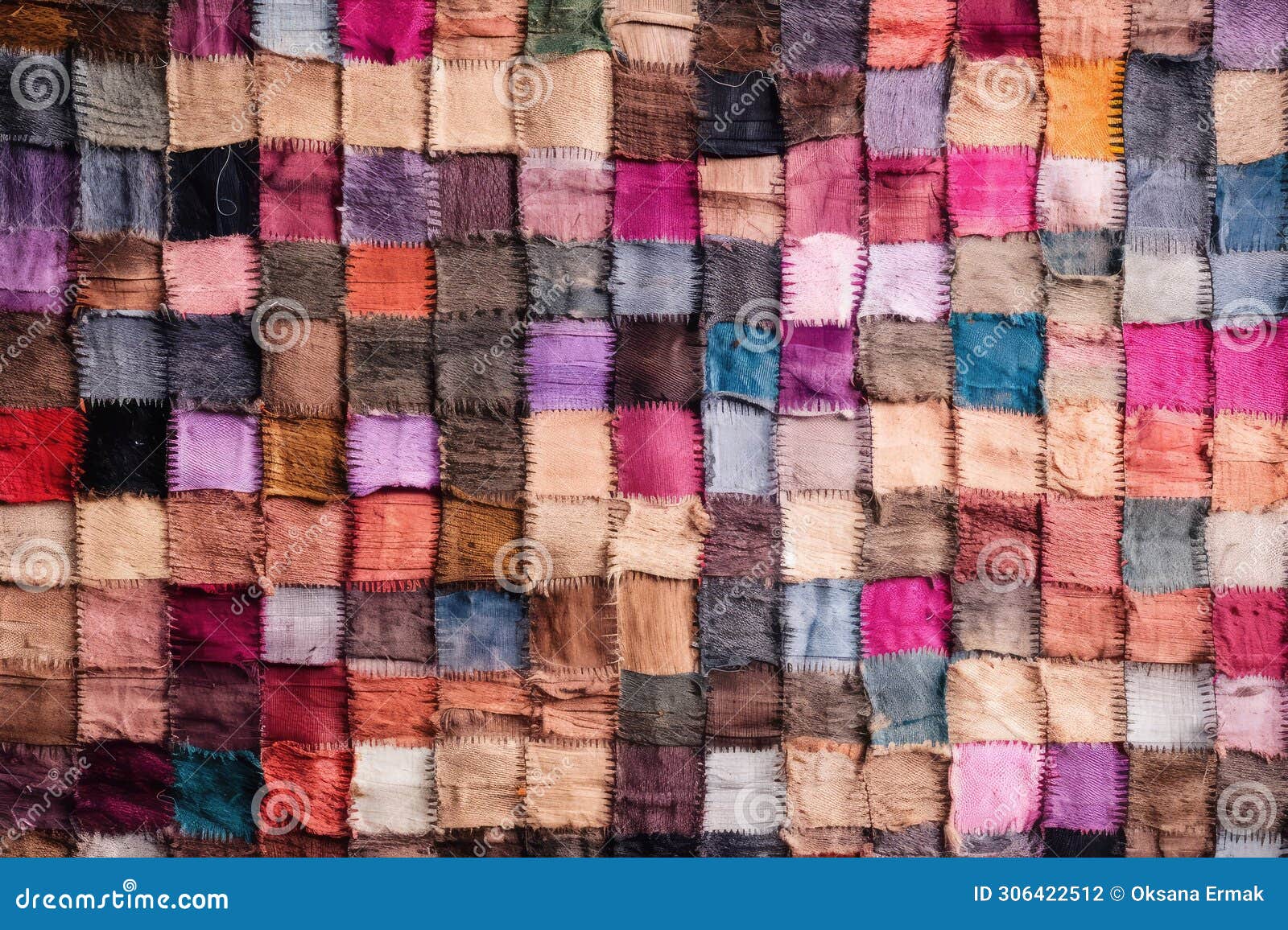Rags Carpet Texture Background, Woven Rug Pattern, Handmade, Hand-Woven ...