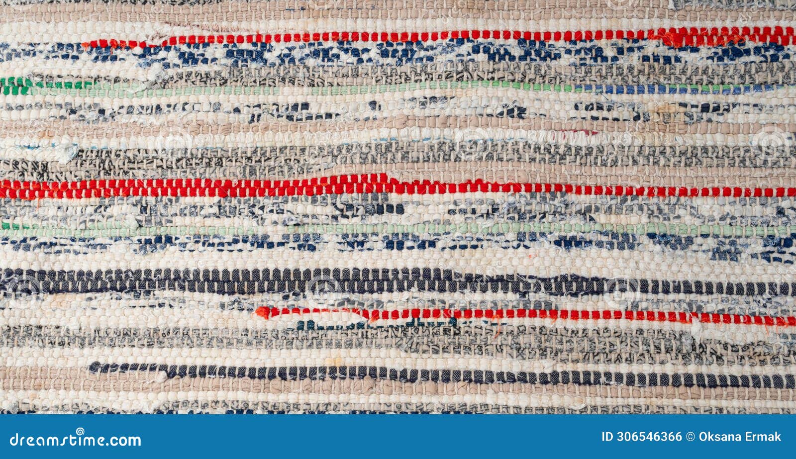 Rags Carpet Texture Background, Woven Rug Pattern, Handmade, Hand-Woven ...