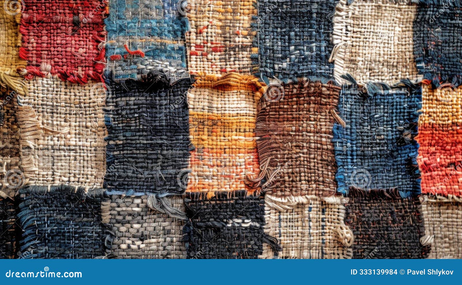 Rags Carpet Texture Background, Woven Rug Pattern, Handmade Recycled ...