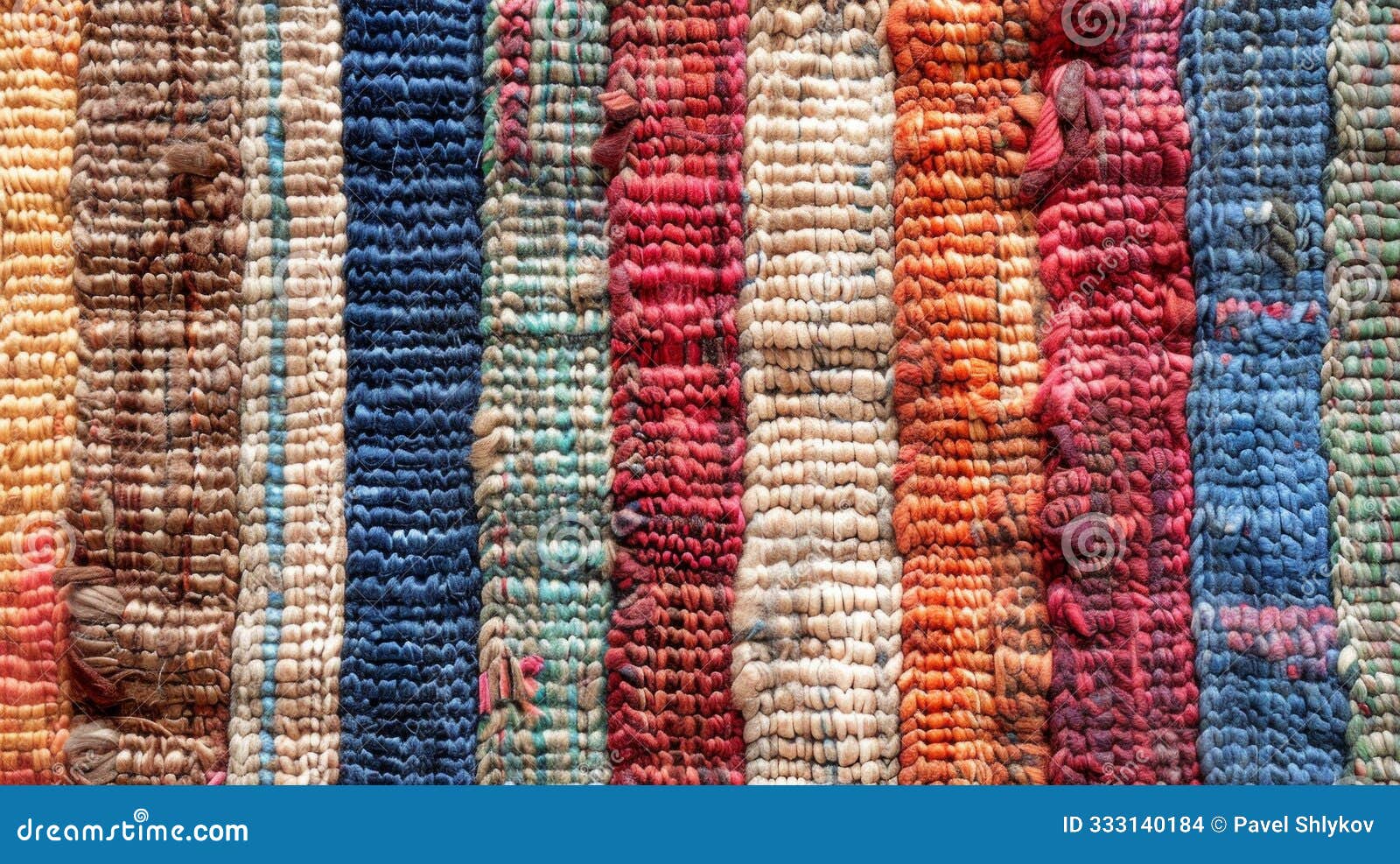 Rags Carpet Texture Background, Woven Rug Pattern, Handmade Recycled ...