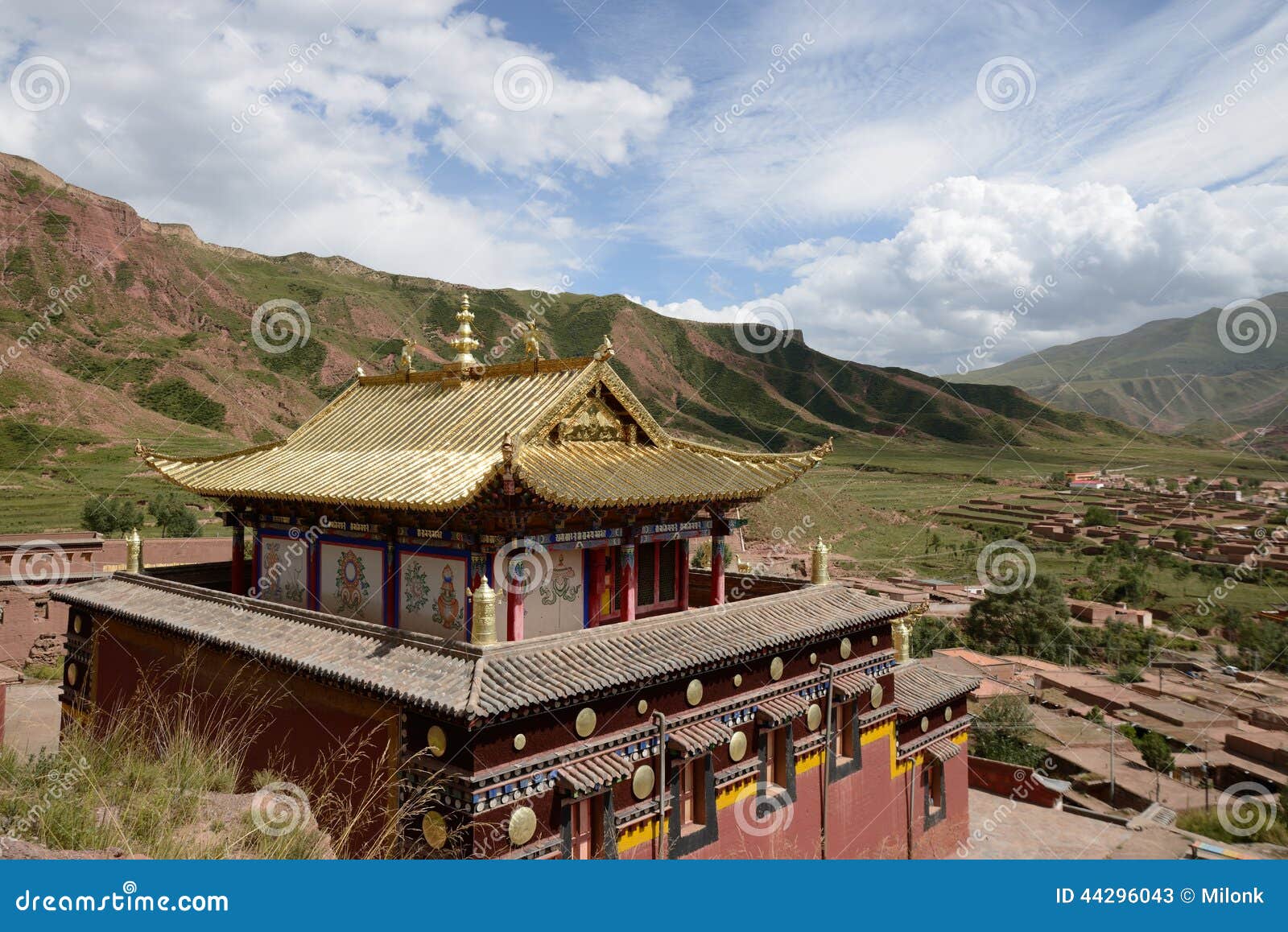Ragya monastery stock image. Image of facade, buddhism - 44296043