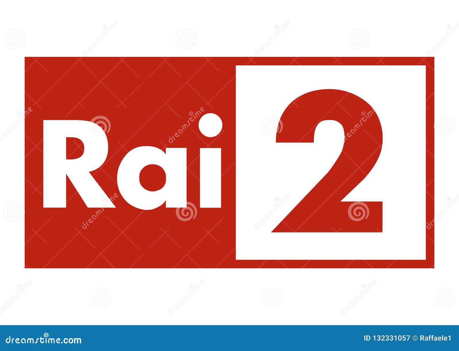 Rai Due Logo Cartoon Vector | CartoonDealer.com #132331057