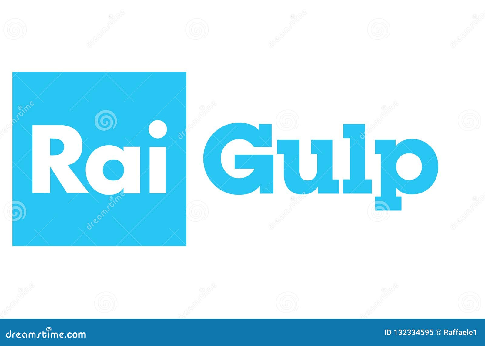 Rai Gulp Logo Cartoon Vector | CartoonDealer.com #132334595