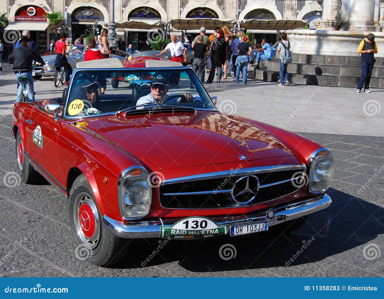 Raid Dell`Etna 2009 / Catania Car Parade Editorial Stock Photo - Image ...