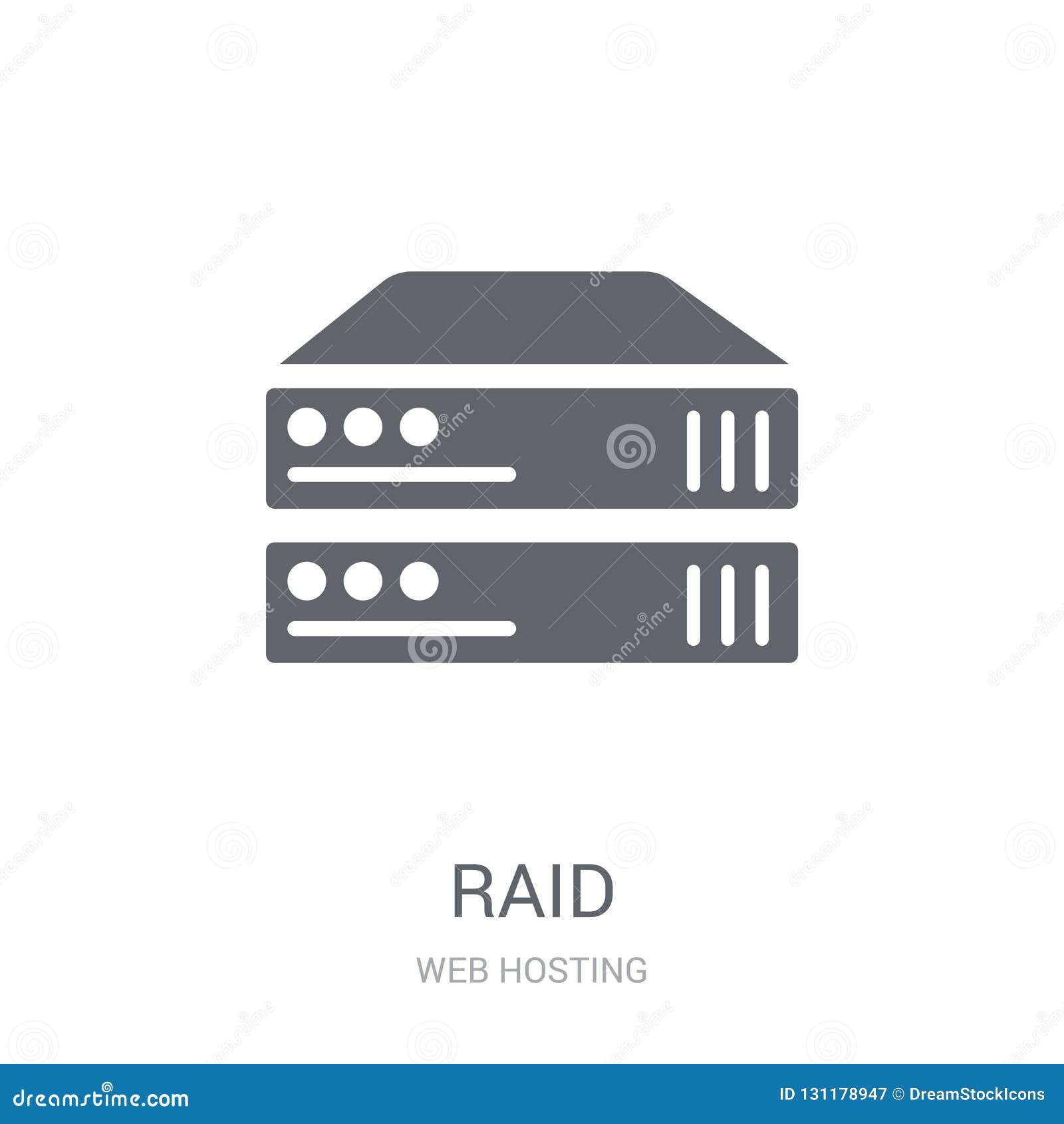 Raid Icon. Trendy Raid Logo Concept On White Background From Web ...