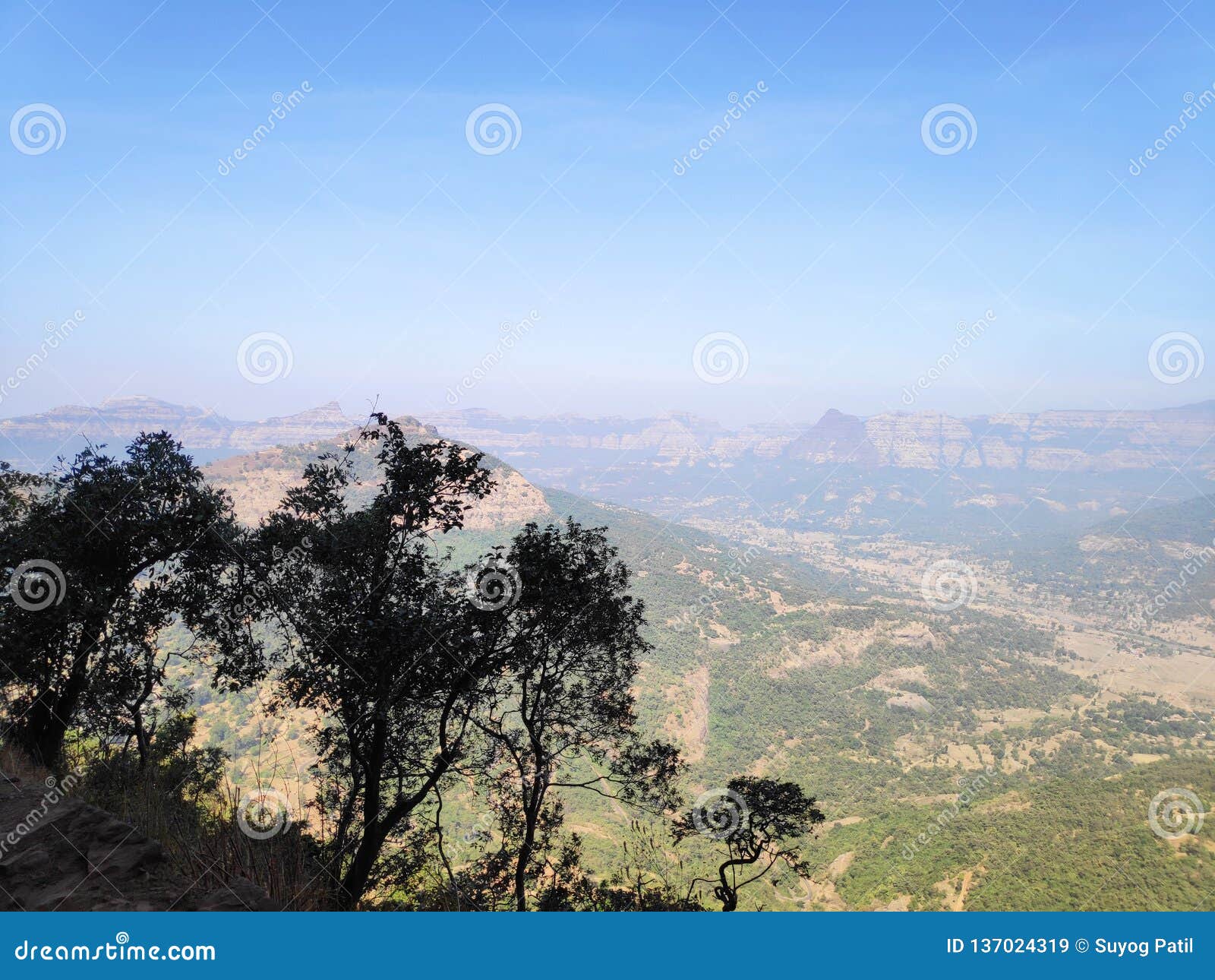 Raigad forest view stock image. Image of india, fort - 137024319