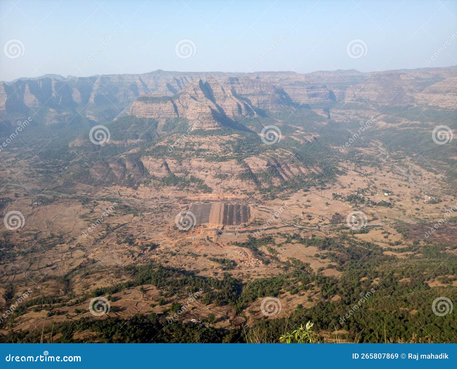 Raigad Nature Top View Peace Stock Image - Image of nature, raigad ...