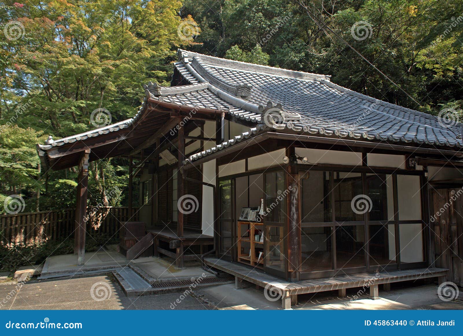 Raigo Temple, Kyoto, Japan stock photo. Image of natural - 45863440