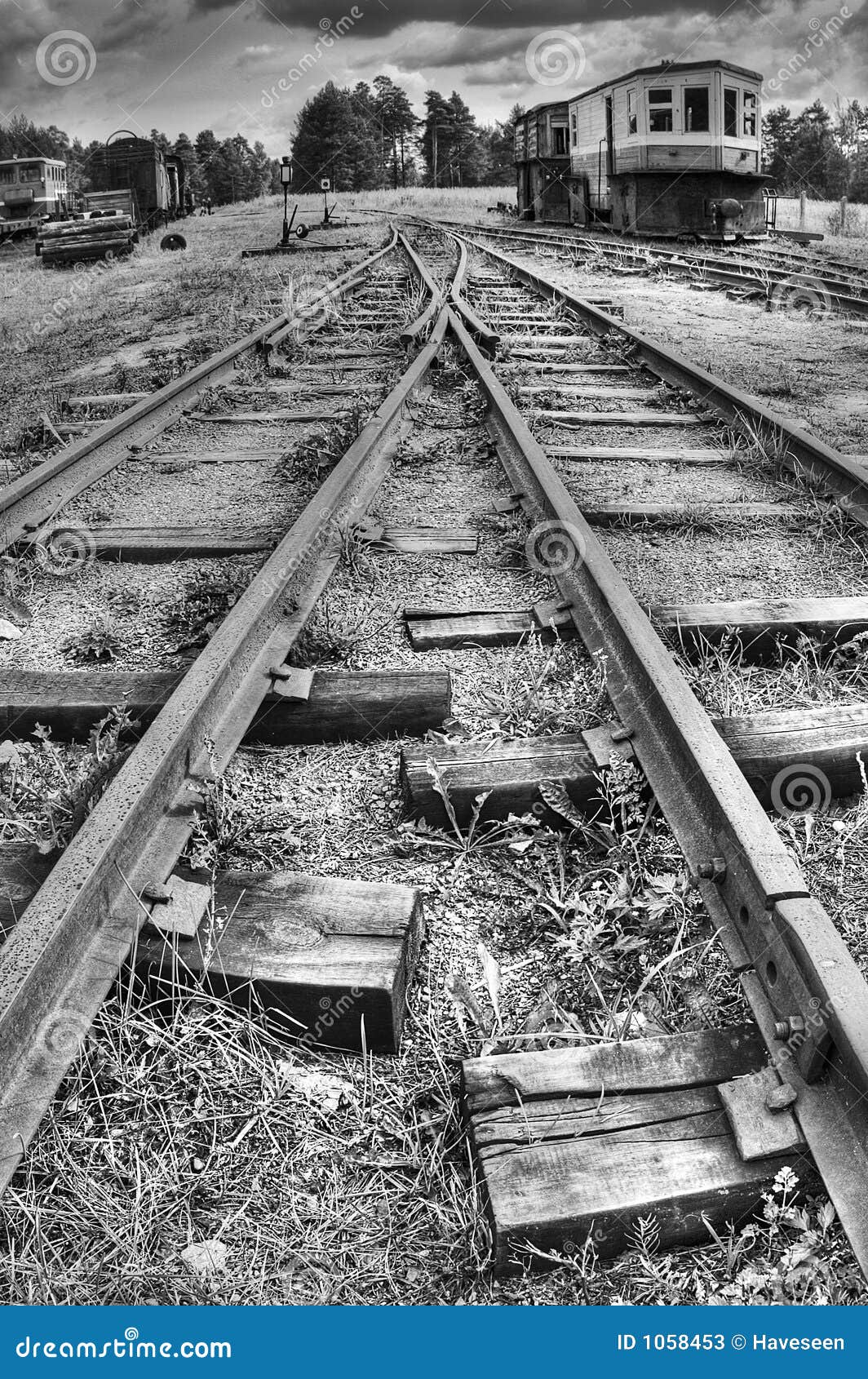 Rail stock image. Image of railway, pitting, mildew, decay - 1058453