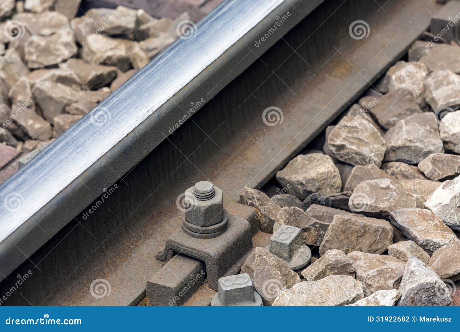 Rail and bolt stock photo. Image of transport, rail, iron - 31922682