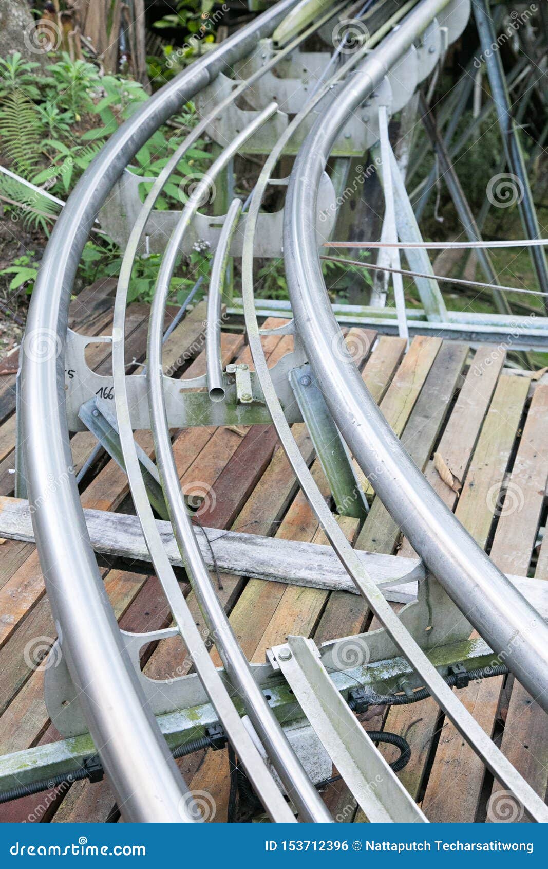 Rail Downhill on a Trolley- Thailand Stock Photo - Image of summer ...