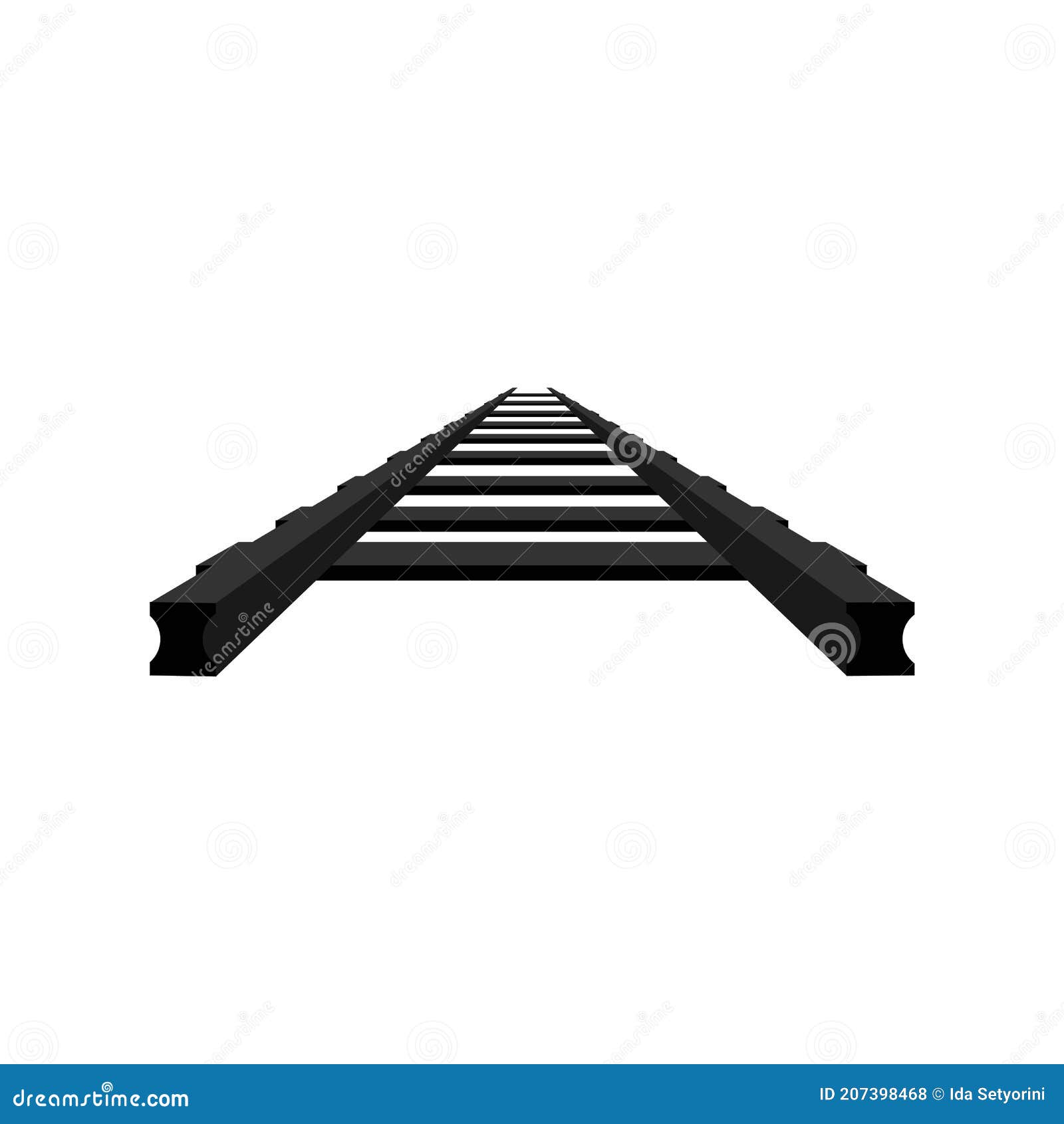 Rail logo stock vector. Illustration of railway, logo - 207398468