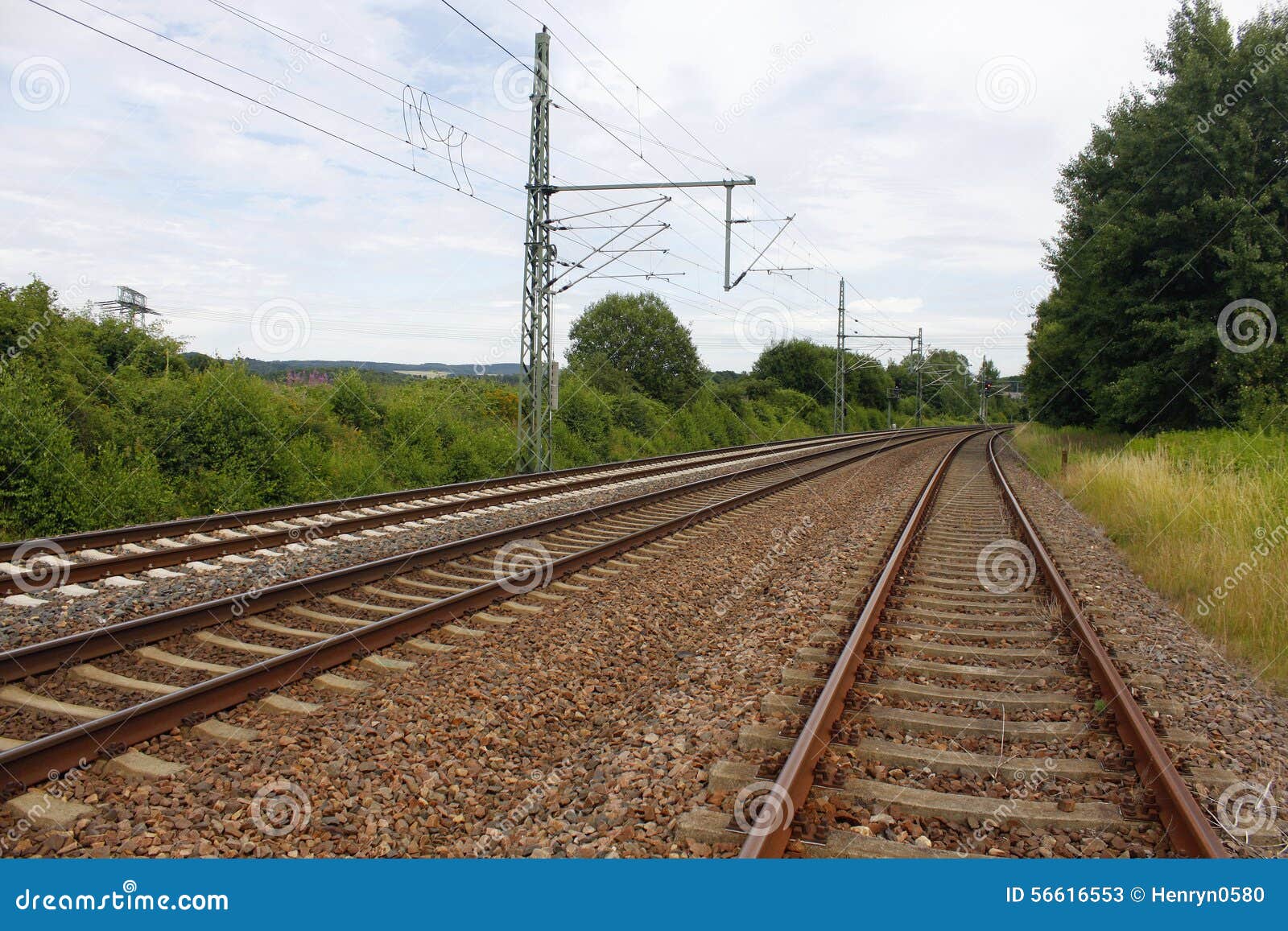Rail Railroad Gleis Transport Zug Stock Image - Image of eisenbahn ...