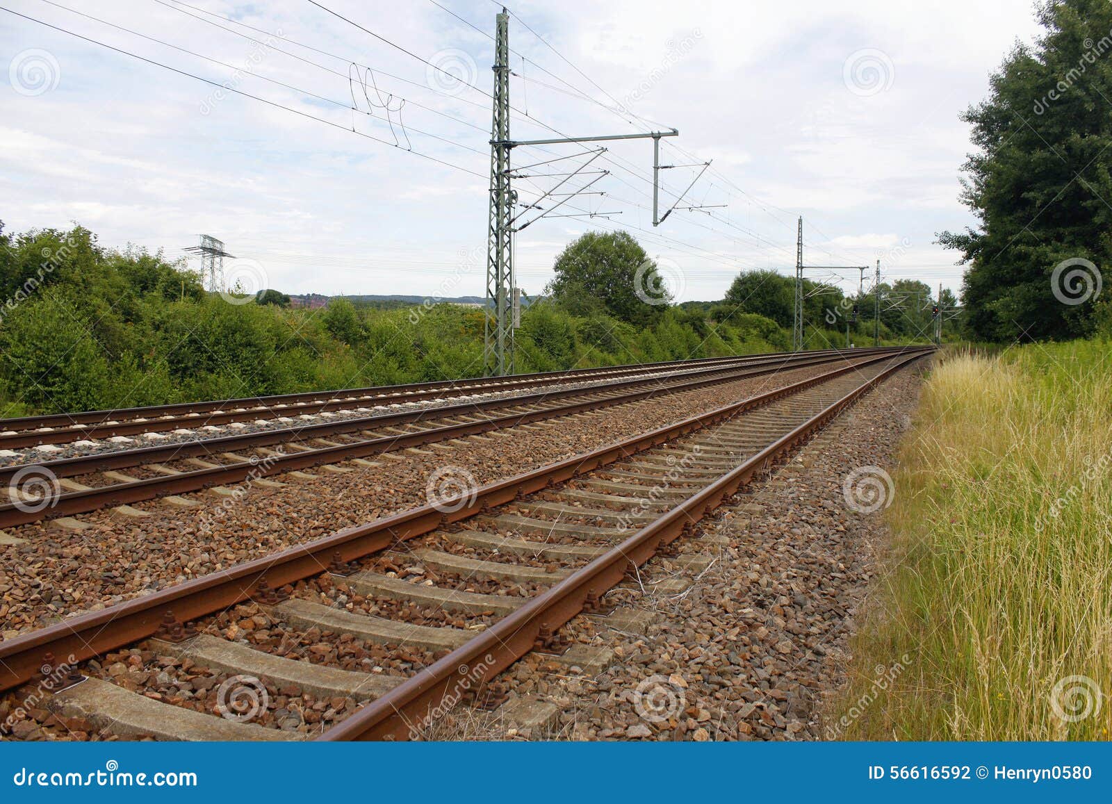 Rail Railroad Gleis Transport Zug Stock Photo - Image of railroad, rail ...