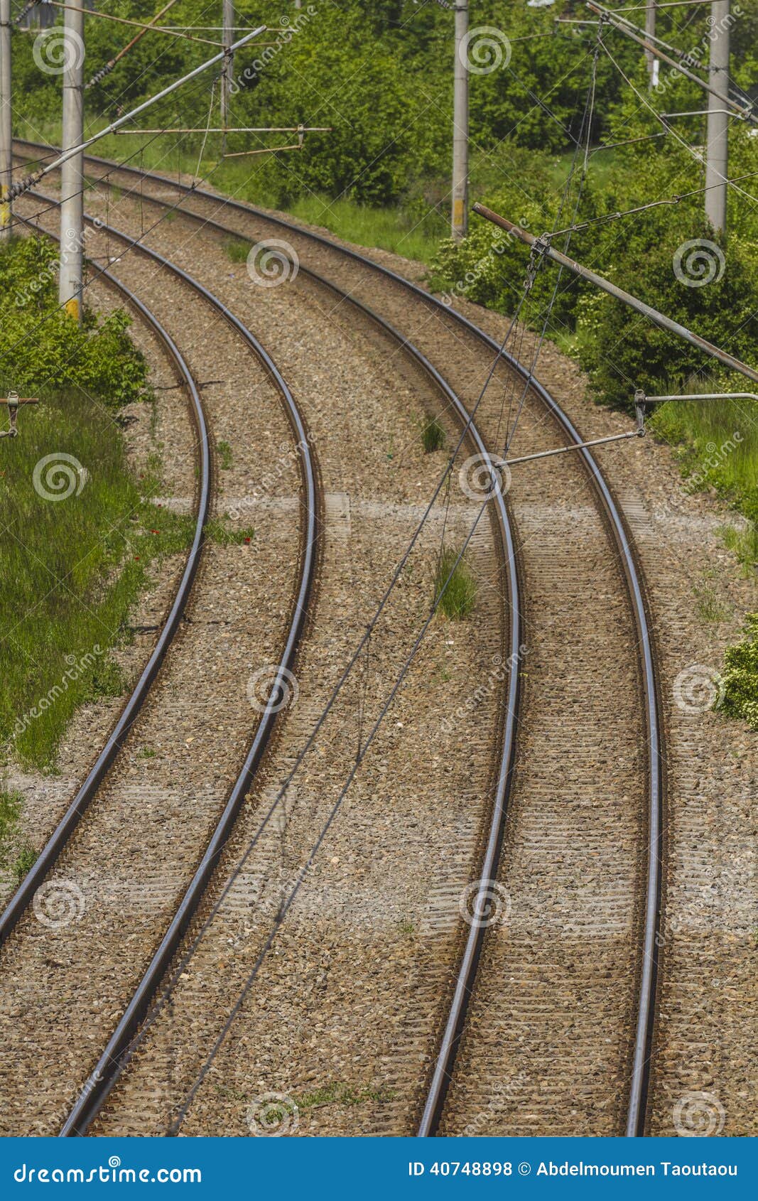 Rail stock photo. Image of transportation, modern, shipment - 40748898