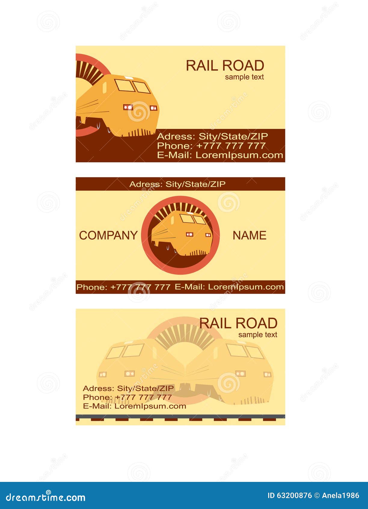 Rail Road Card stock vector. Illustration of fuel, energy - 63200876