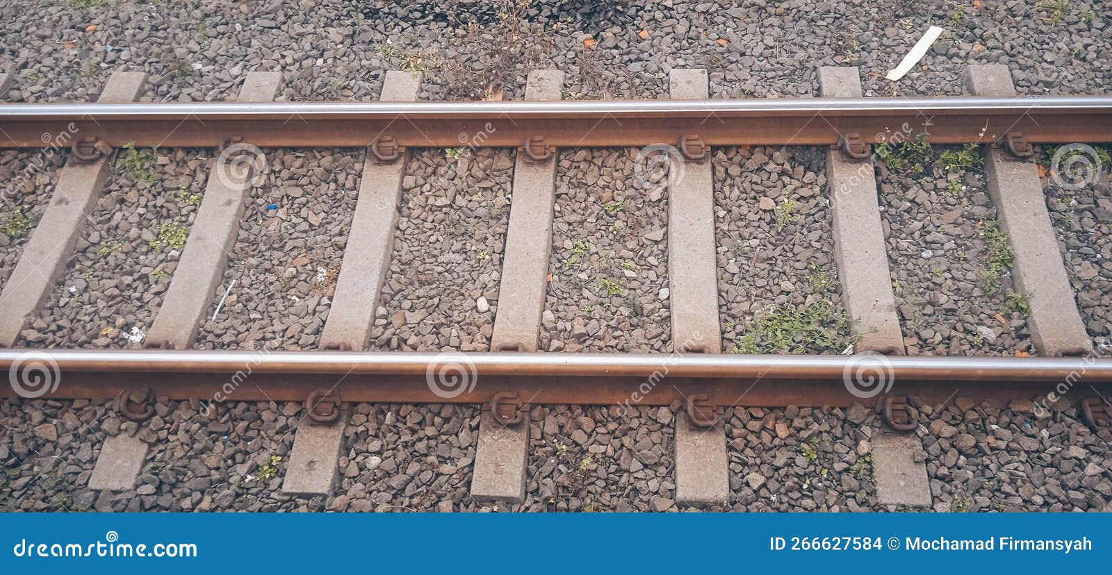 Rail, Rust, Rock, Concrete stock photo. Image of concrete - 266627584