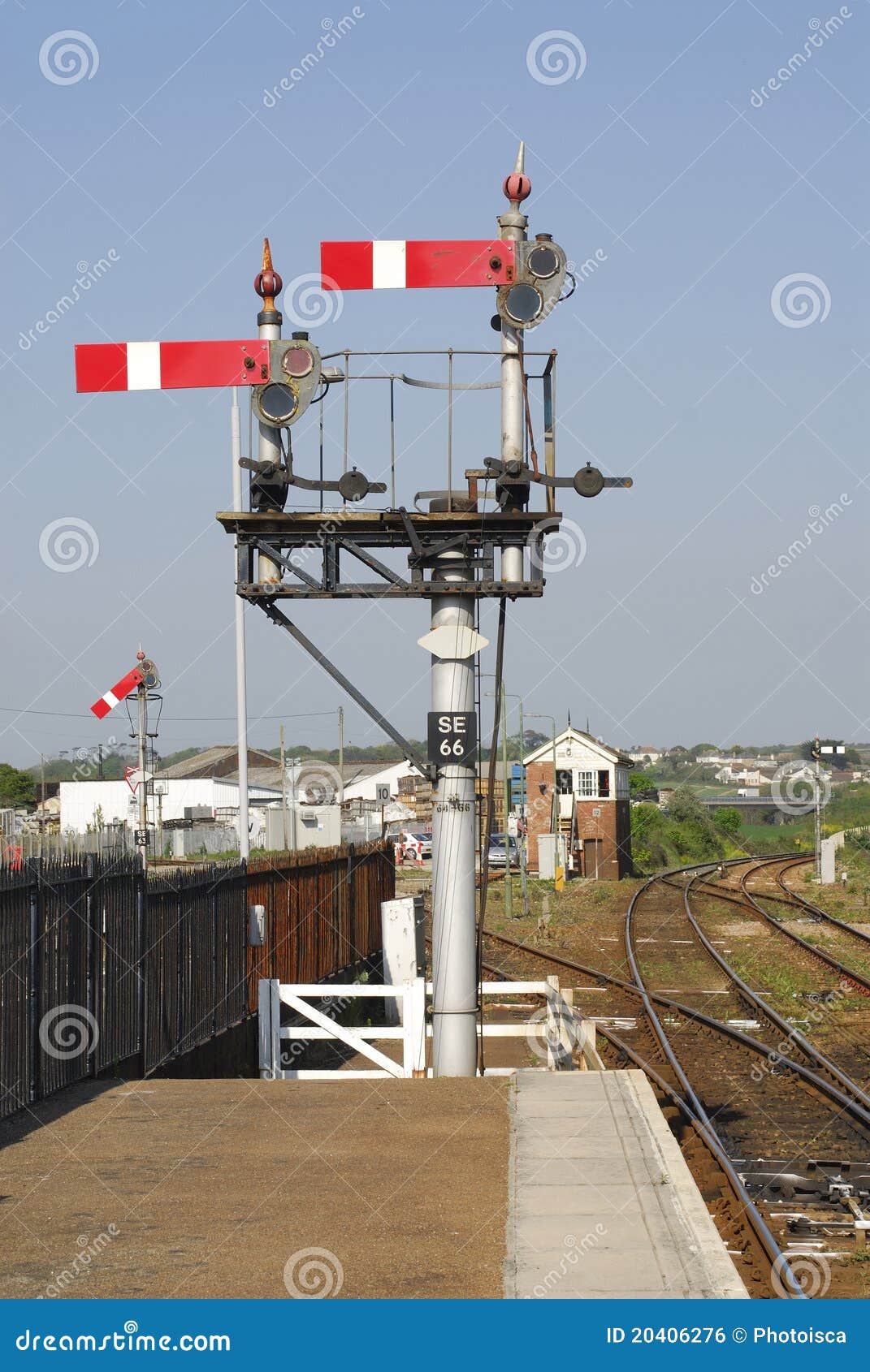 Rail Signal stock photo. Image of technology, signal - 20406276